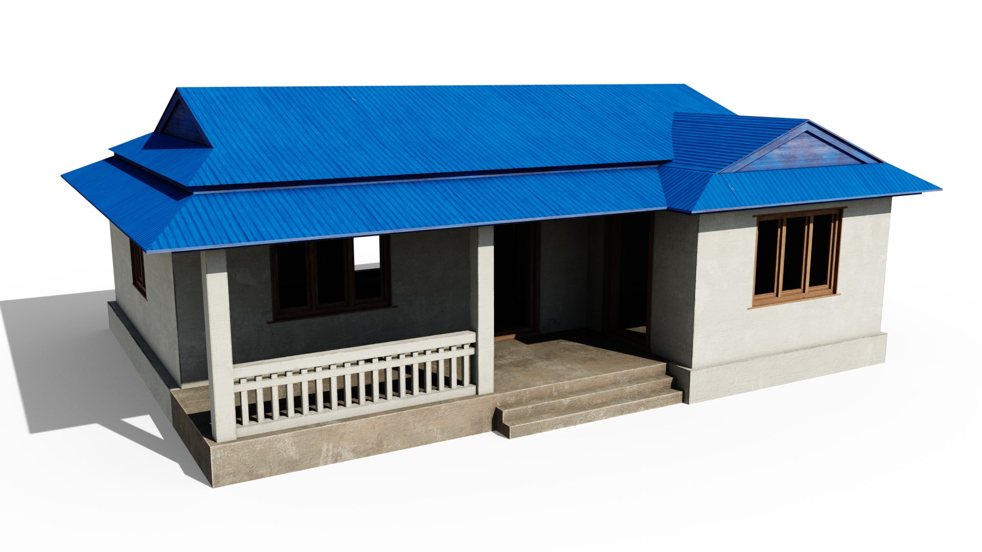 Sturdy House 3D - TurboSquid 1882077