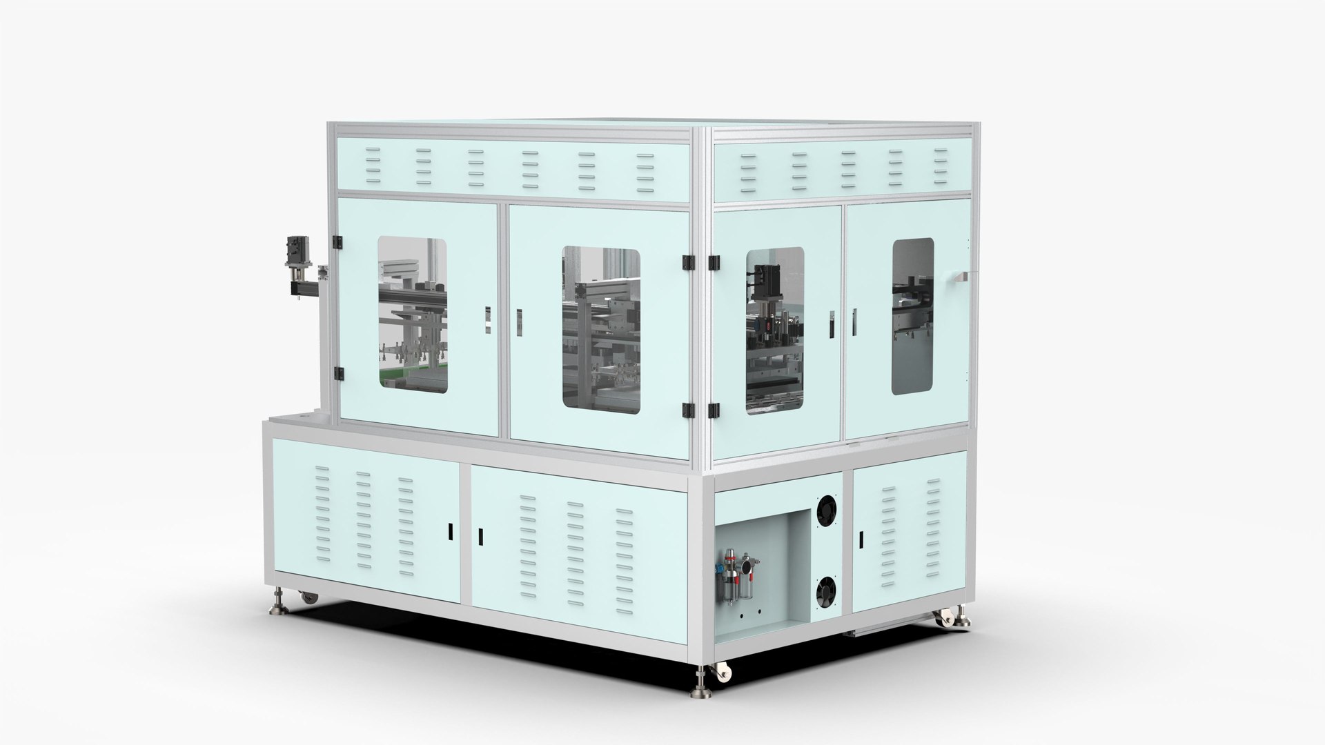 3D Helium Detection Machine Model - TurboSquid 2149290