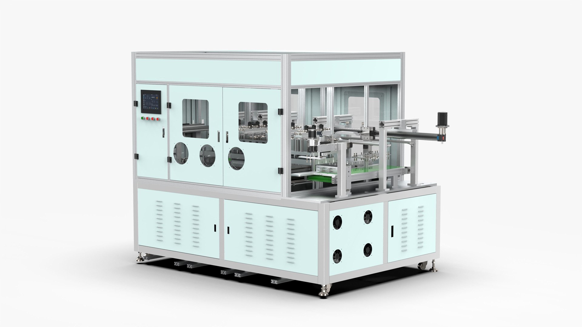 3D Helium Detection Machine model - TurboSquid 2149290