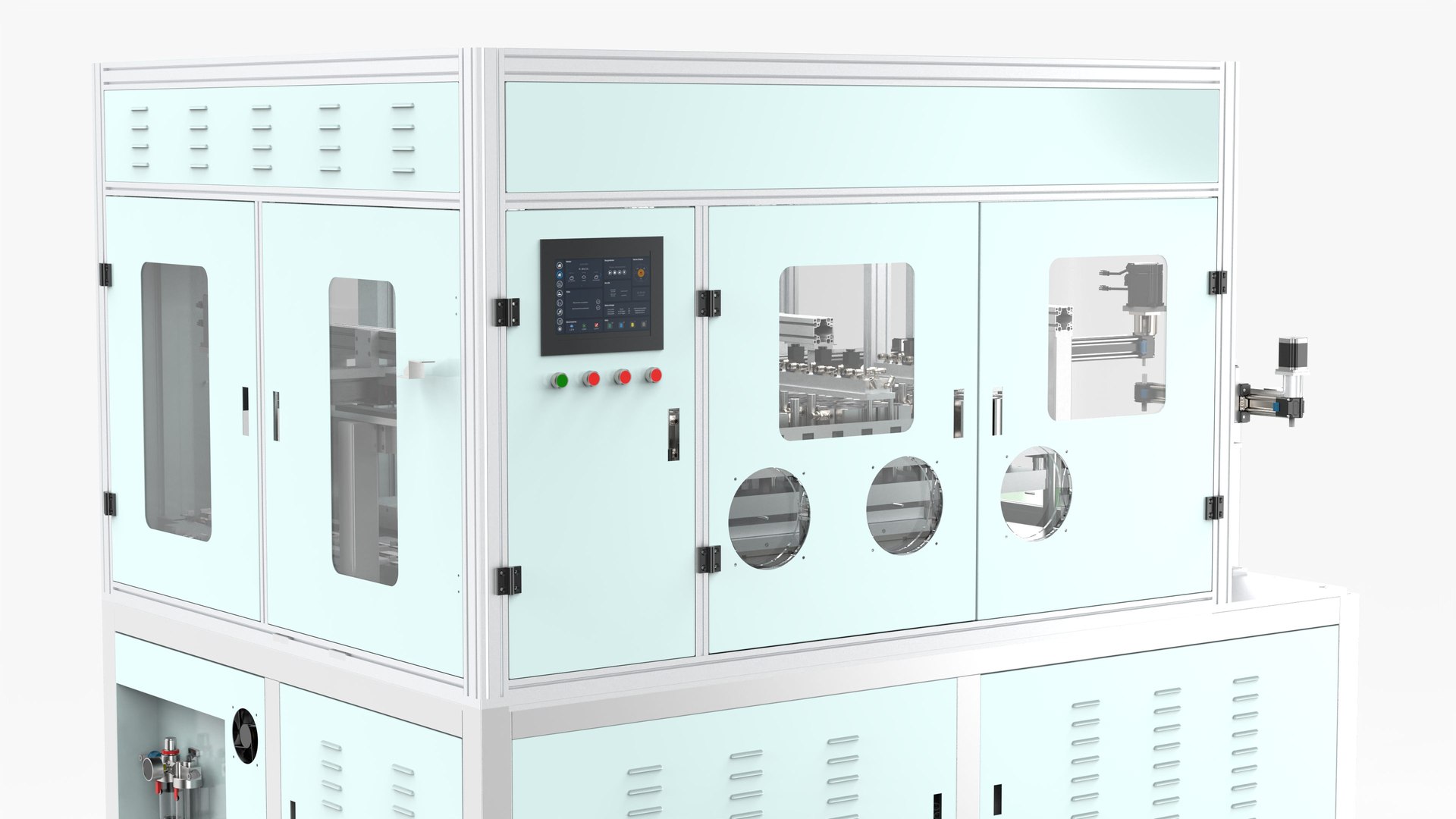 3D Helium Detection Machine Model - TurboSquid 2149290