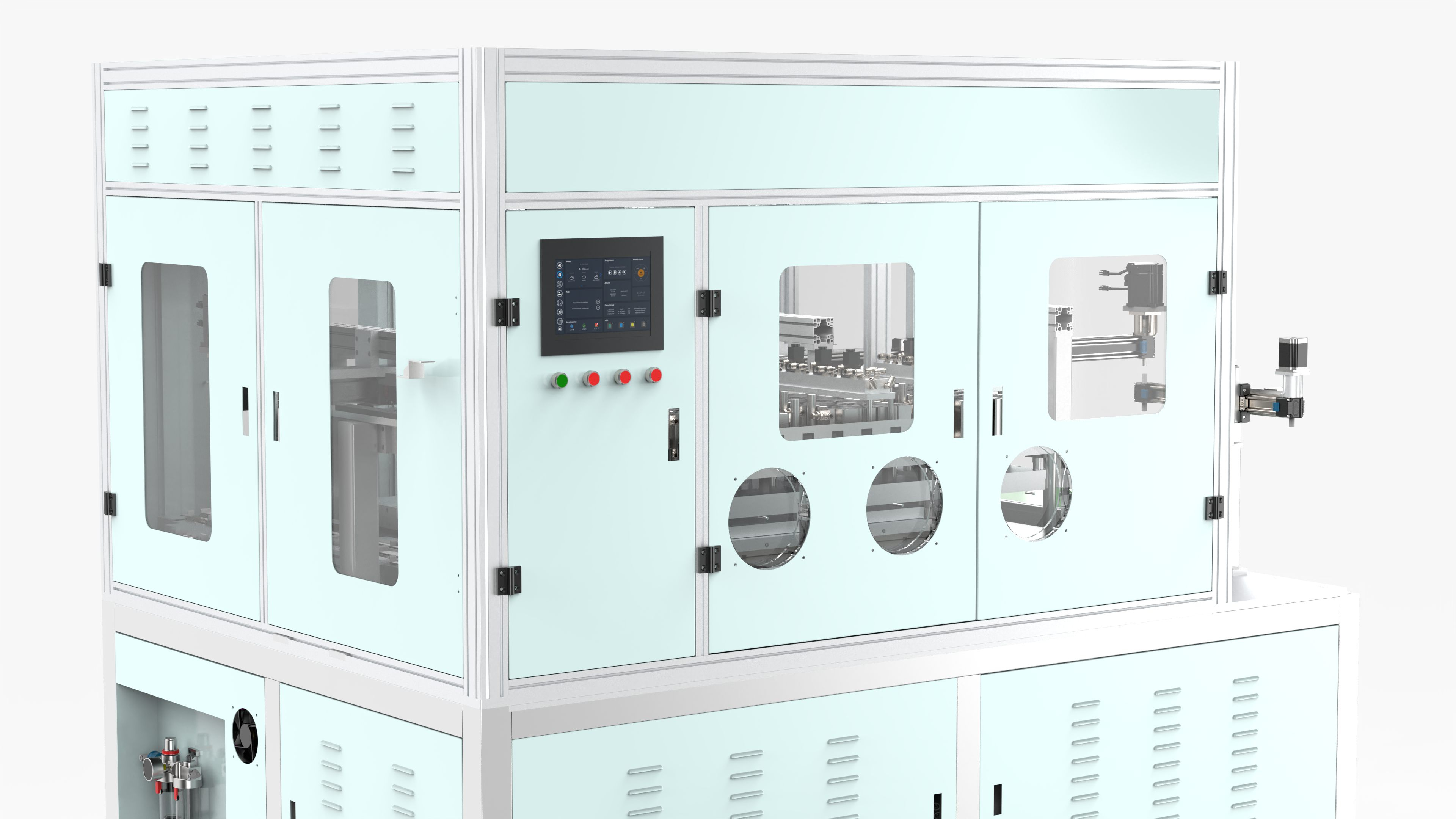 modelo 3d Máquina de detección de helio - TurboSquid 2149290