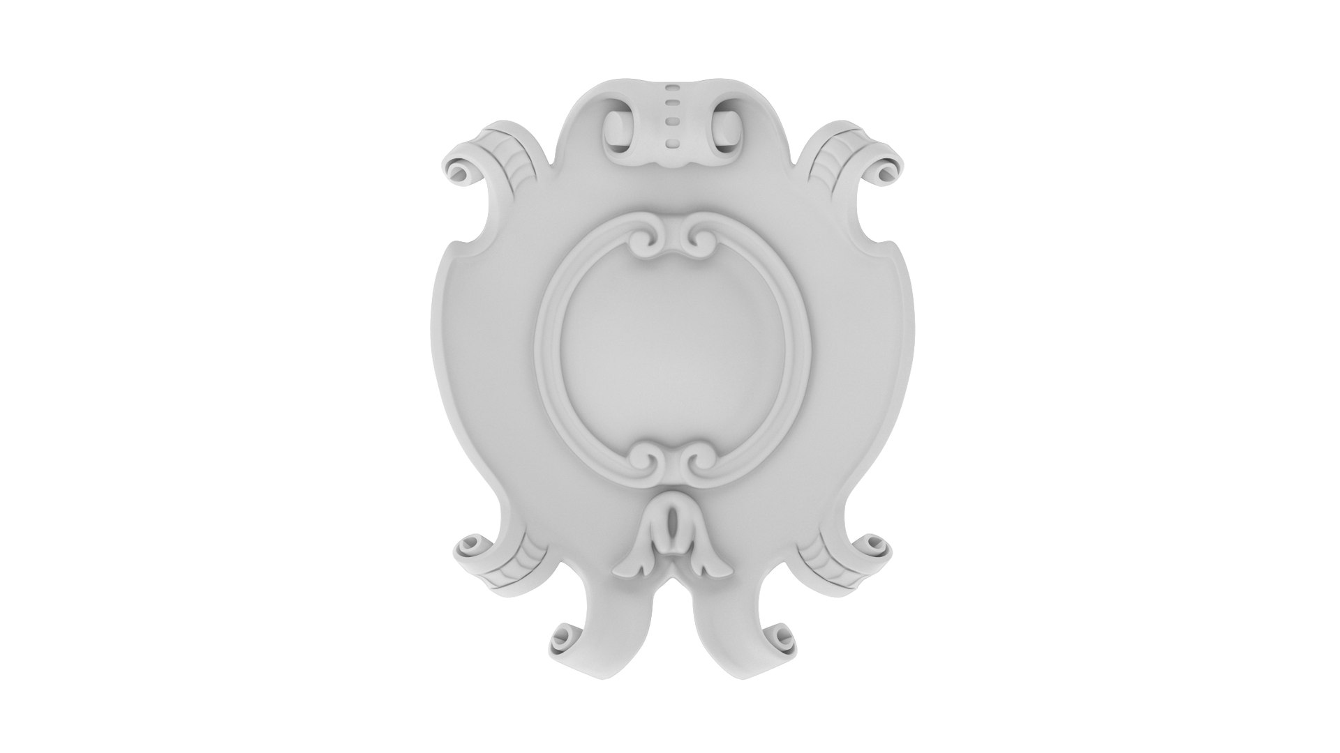 Cartouche Ornament 038 Model - TurboSquid 2226073