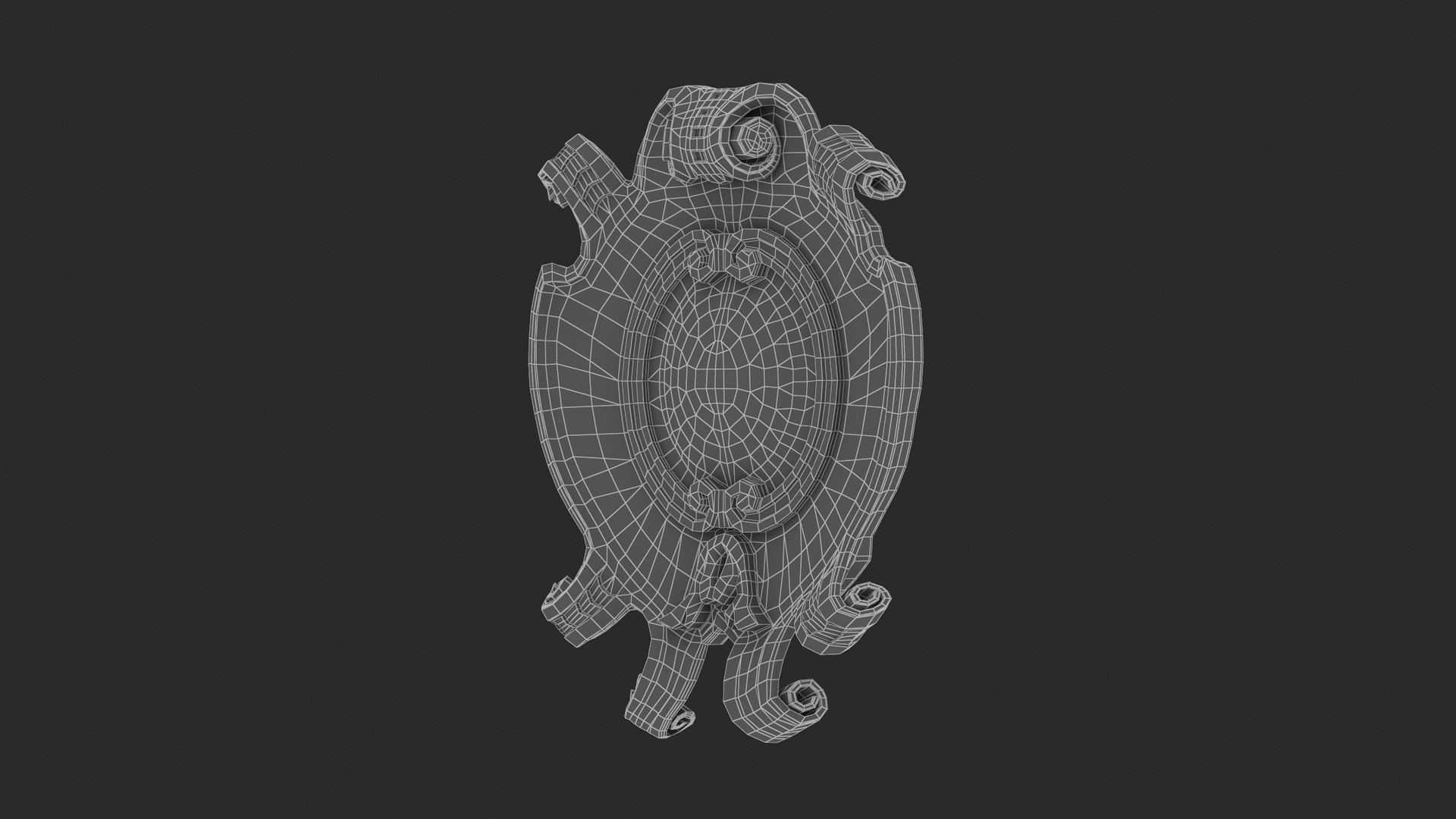 Cartouche Ornament 038 Model - TurboSquid 2226073