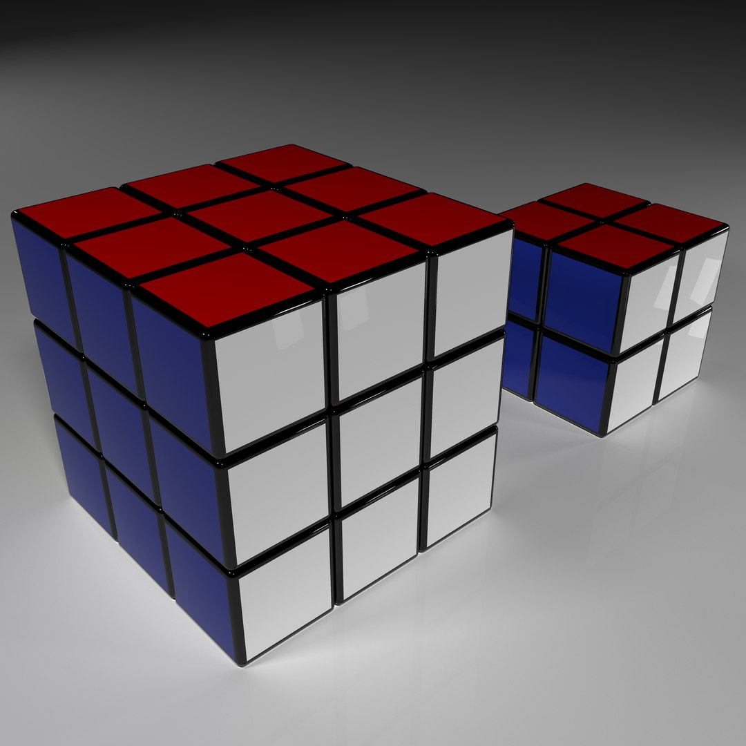Cube 3D Model - TurboSquid 1405100