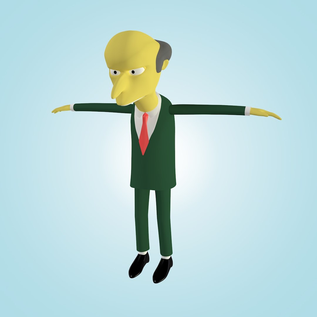 Simpsons Characters Mr Burns