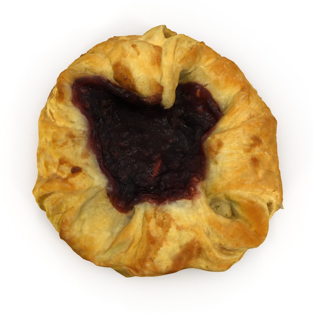 jelly crown pastry 3d 3ds