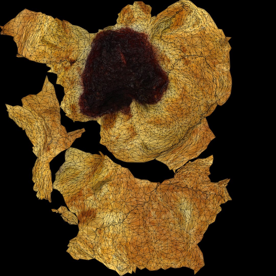 jelly crown pastry 3d 3ds