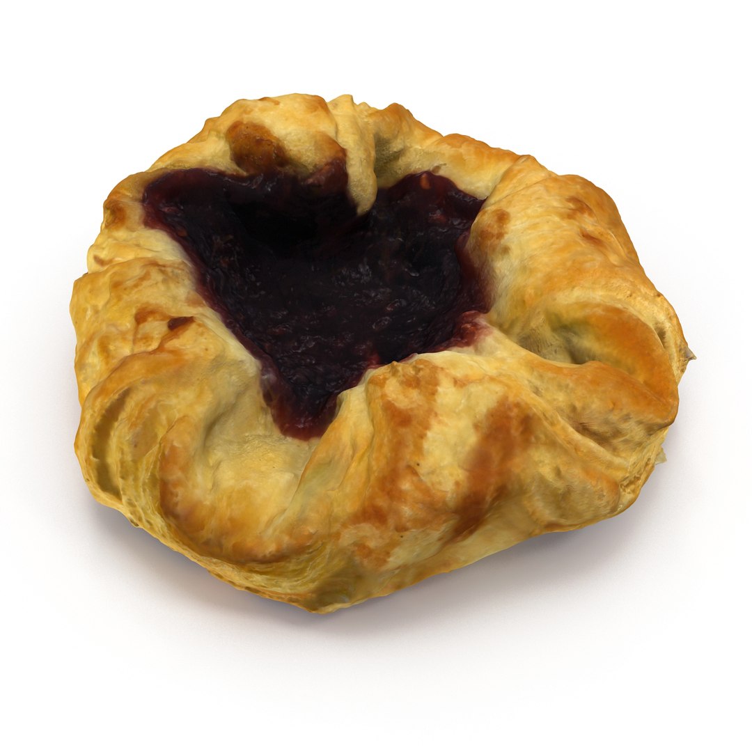 jelly crown pastry 3d 3ds