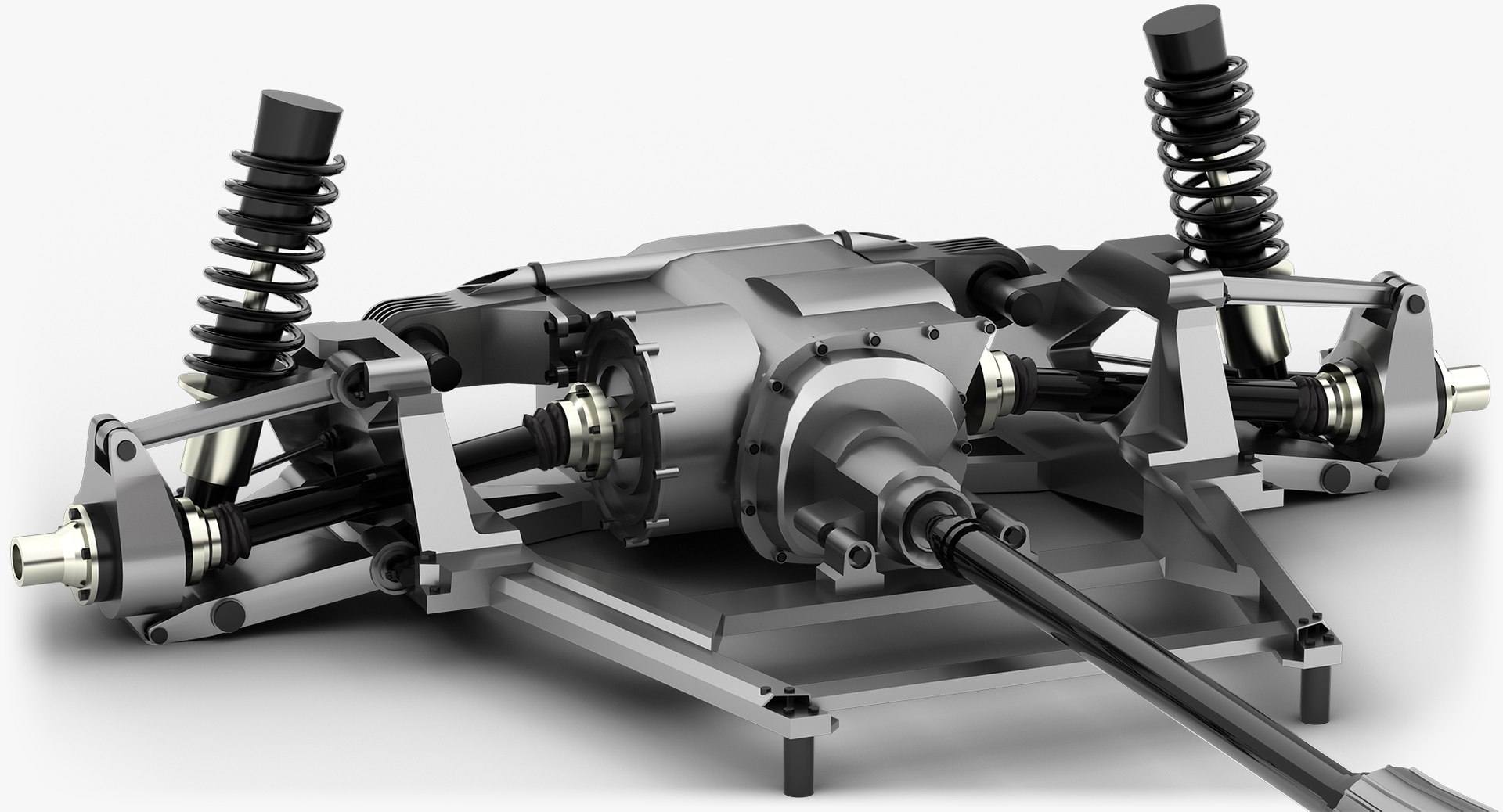 Chassis V12 Engine AWD System Disassembled Model - TurboSquid 2185178