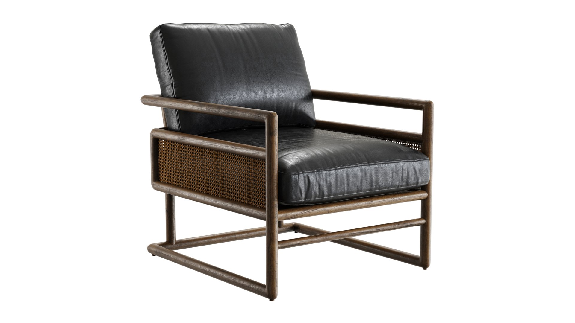 Crate And Barrel Carlin Armchair 3D Model - TurboSquid 2090041