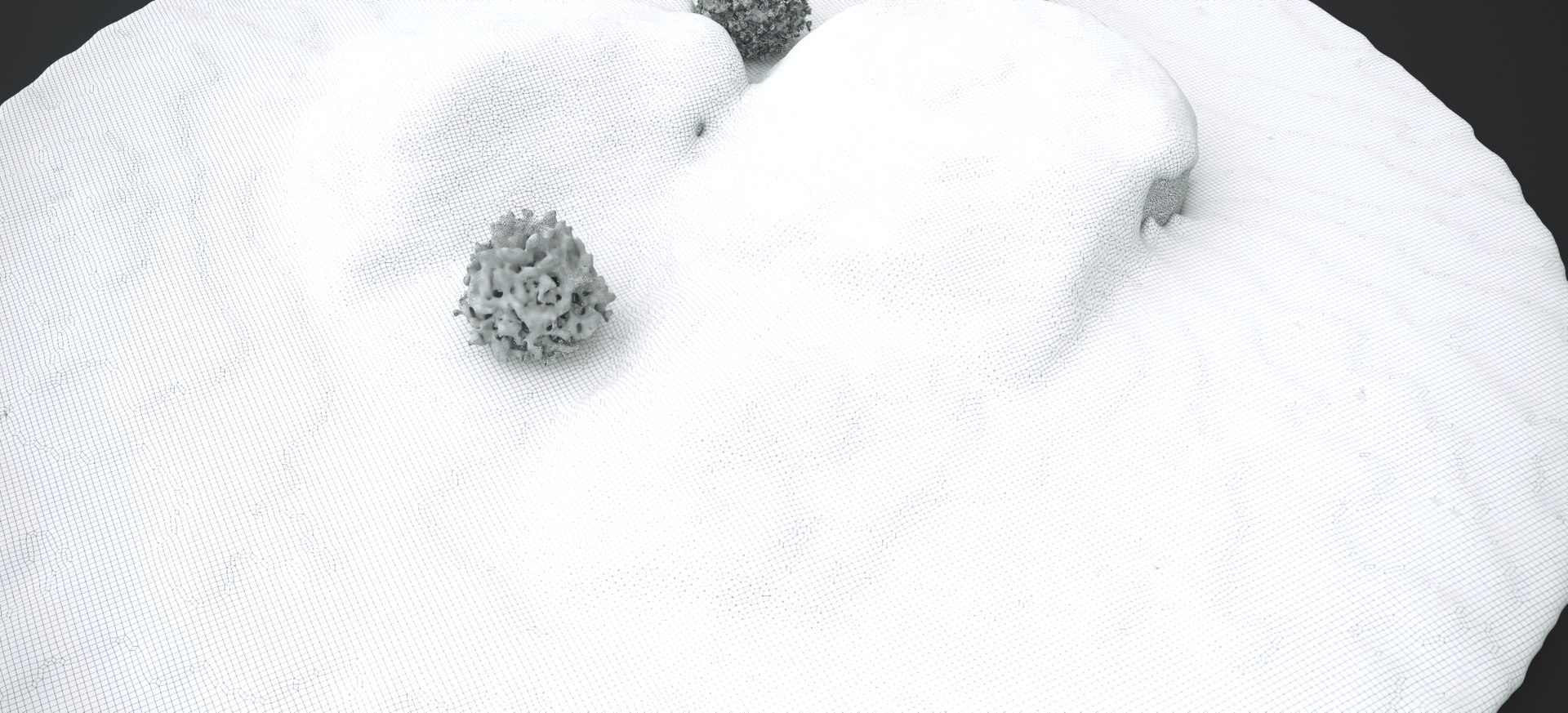 3D model SNOW ROCKS LANDSCAPE 2022 MAX 2019 RAW - TurboSquid 2026969