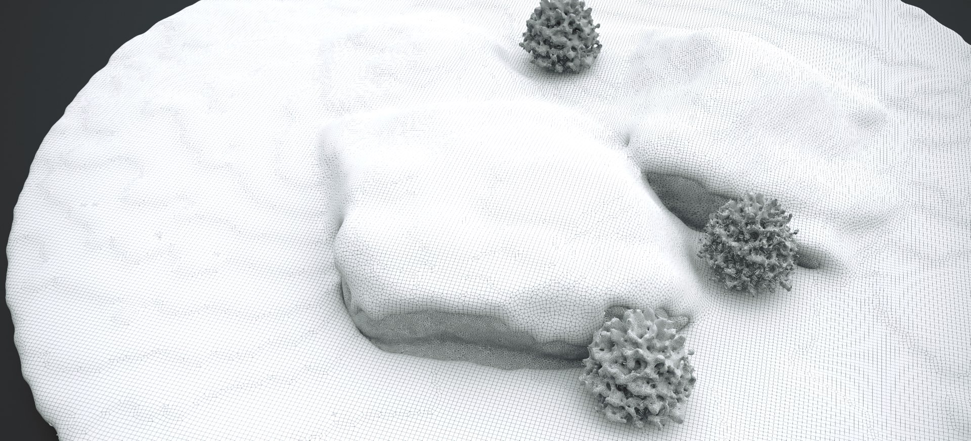 3D model SNOW ROCKS LANDSCAPE 2022 MAX 2019 RAW - TurboSquid 2026969