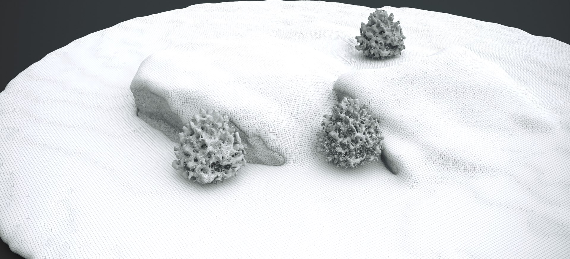 3D model SNOW ROCKS LANDSCAPE 2022 MAX 2019 RAW - TurboSquid 2026969