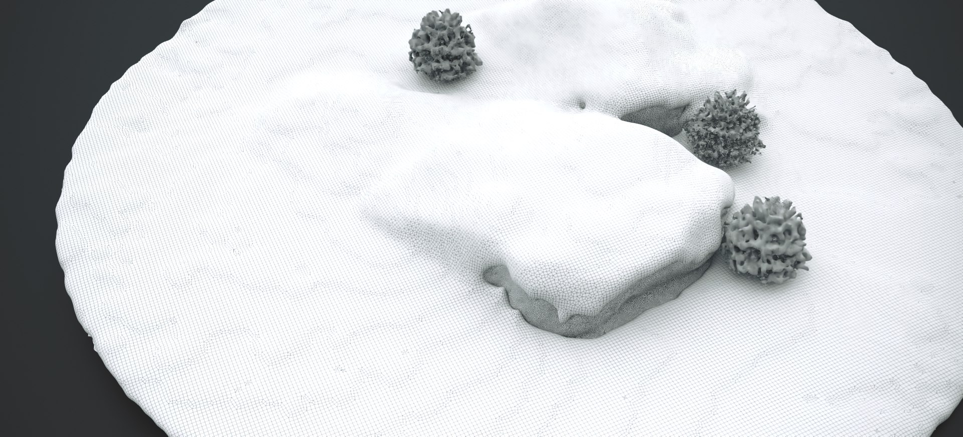 3D model SNOW ROCKS LANDSCAPE 2022 MAX 2019 RAW - TurboSquid 2026969