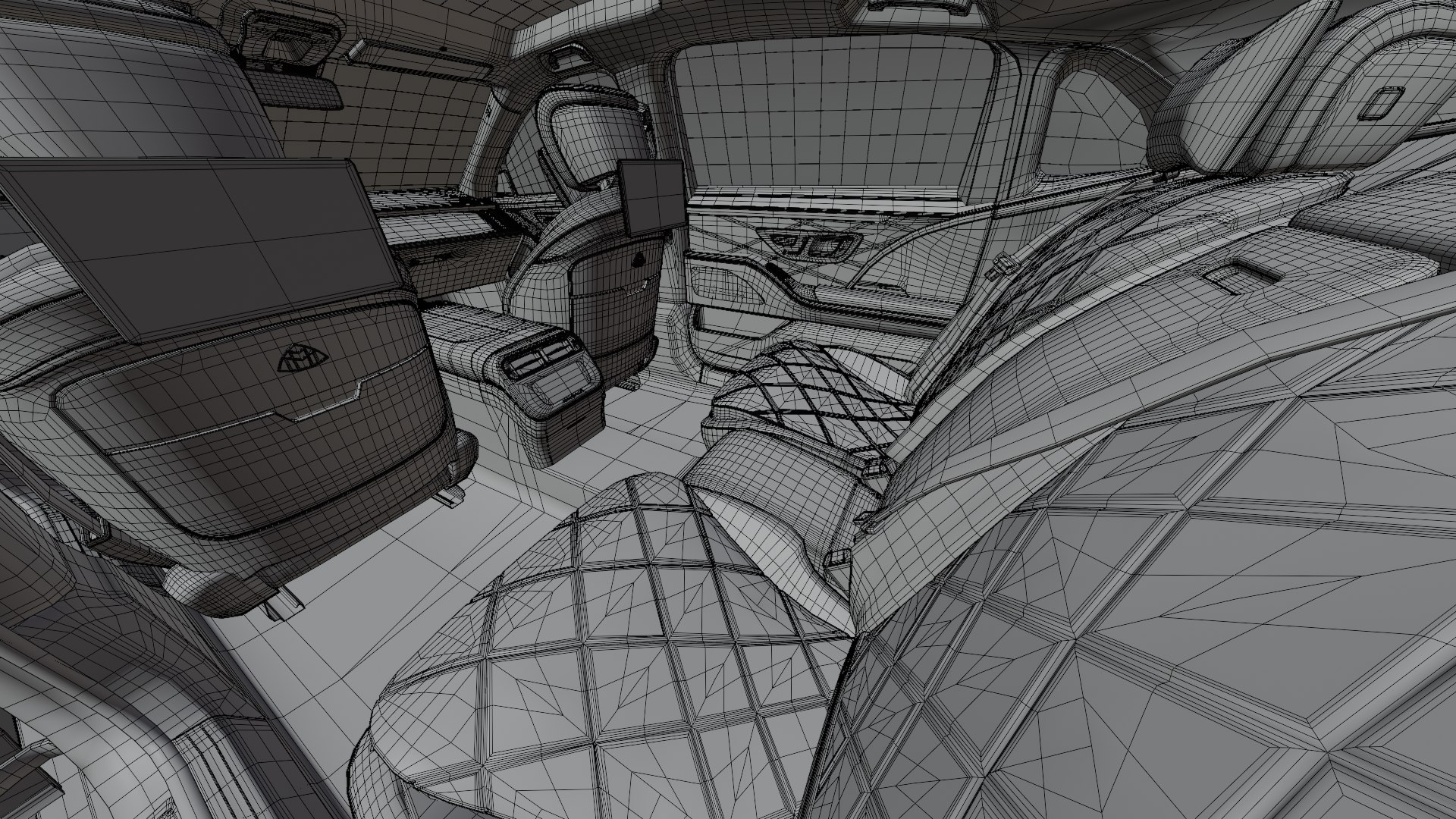 Mercedes-Benz Maybach S-Class S480 2025 3D Model - TurboSquid 2410732