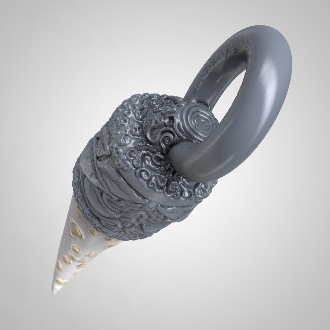 3D Tooth Ornament Model - TurboSquid 1171752