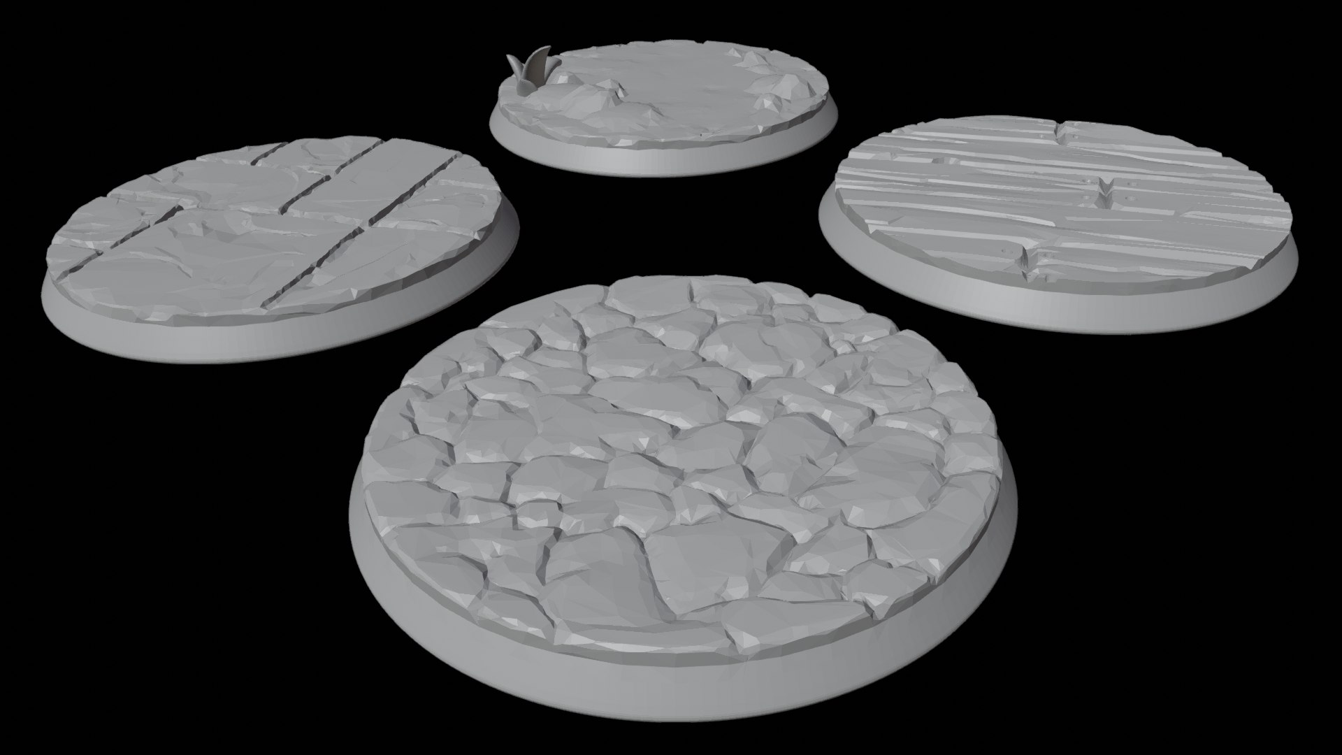 3D Model 28mm Bases - TurboSquid 2101730