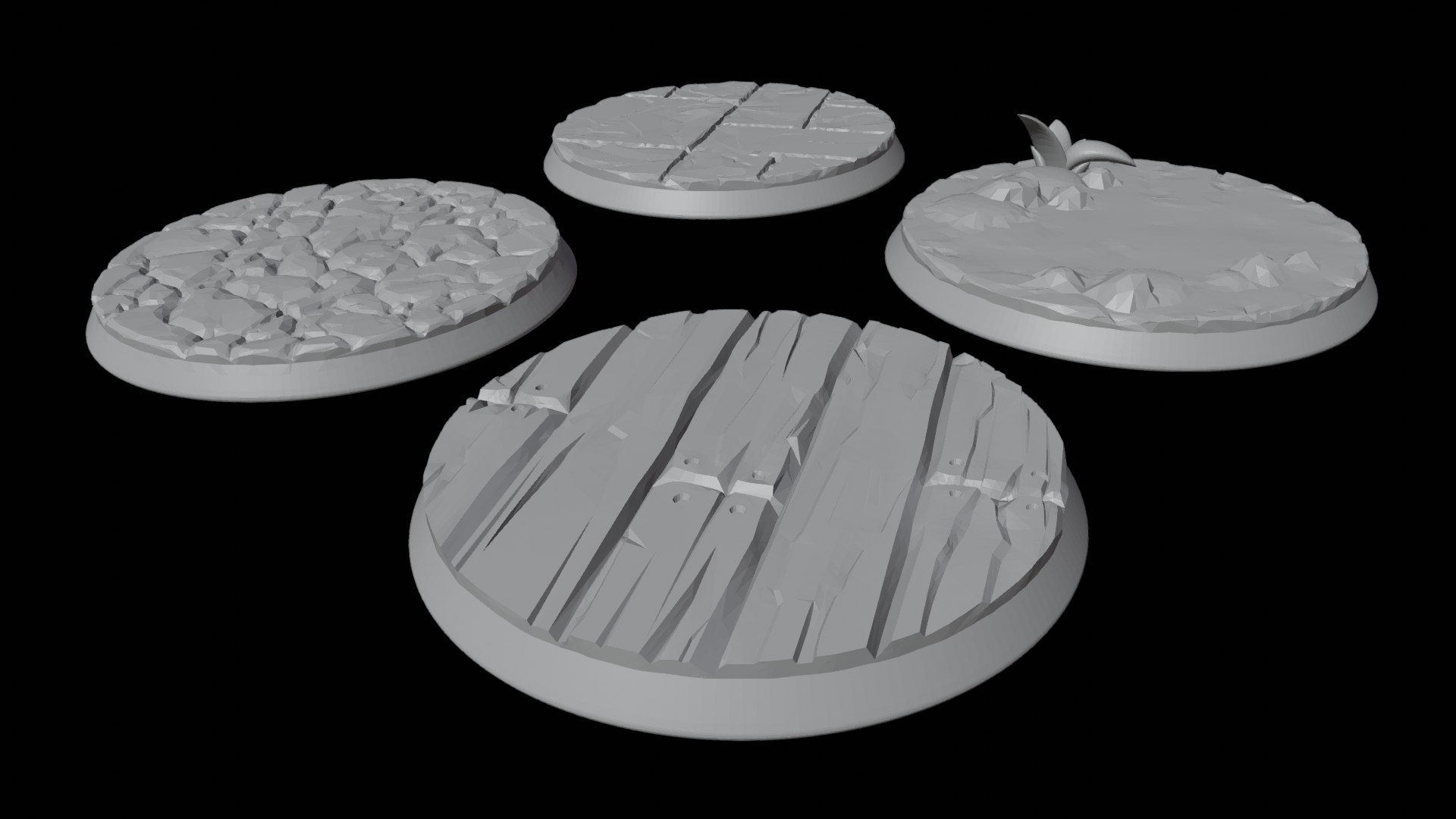 3D Model 28mm Bases - TurboSquid 2101730