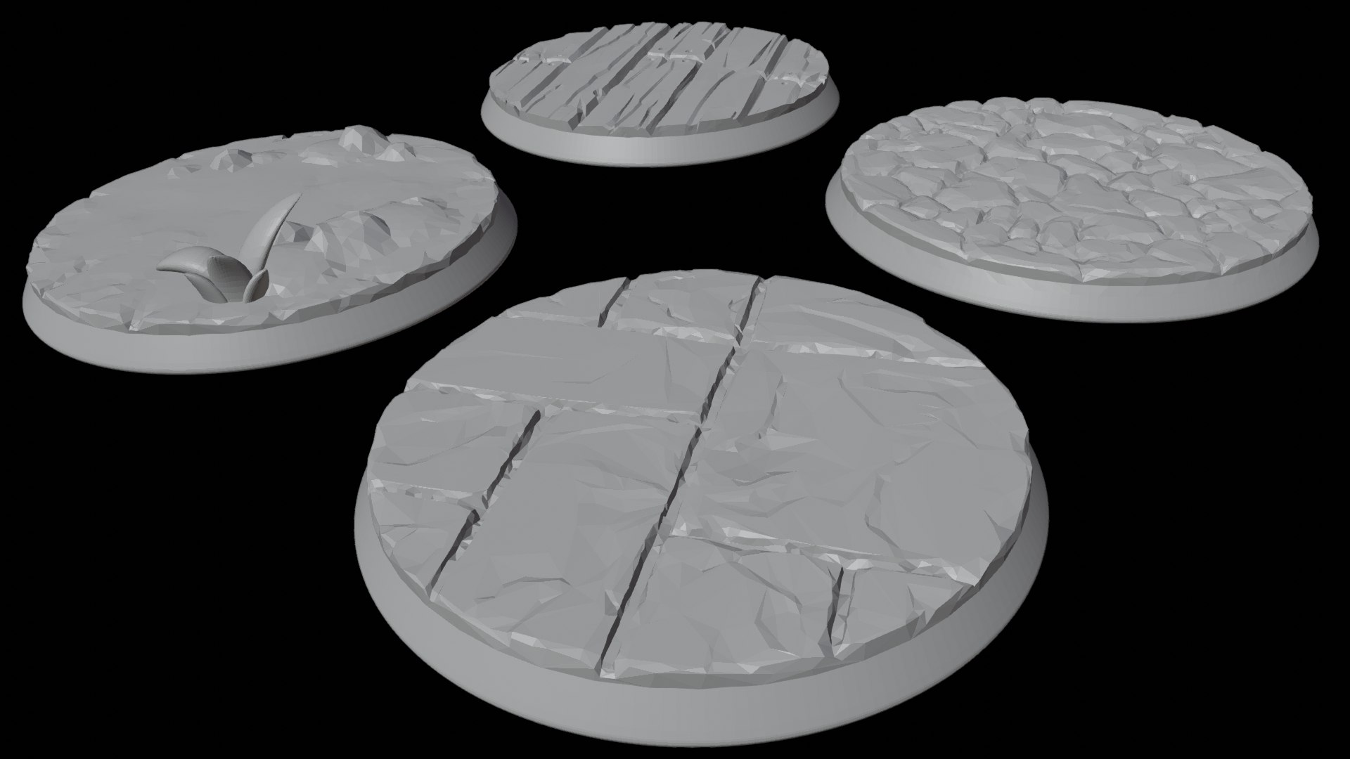 3D Model 28mm Bases - TurboSquid 2101730