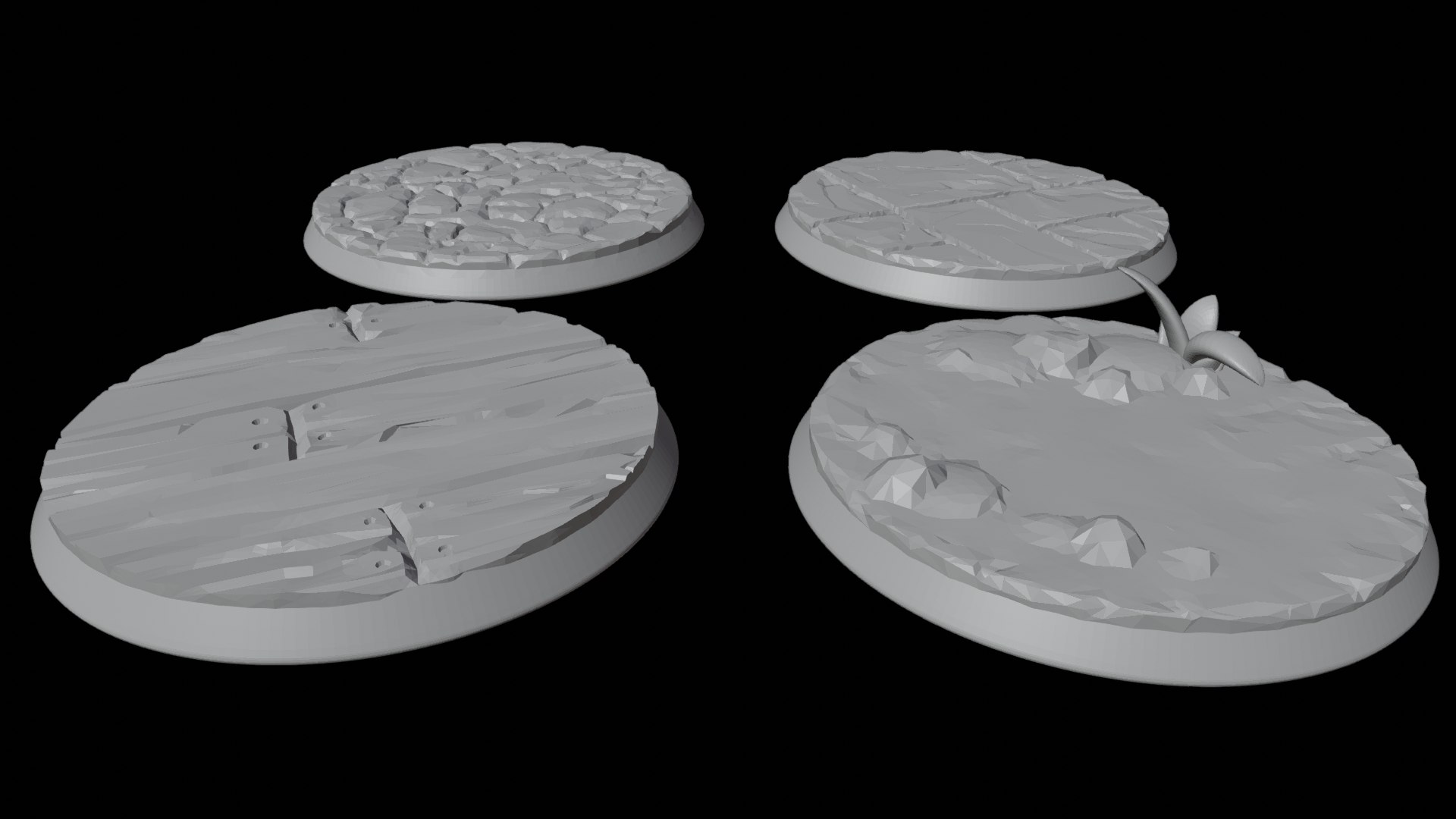 3D Model 28mm Bases - TurboSquid 2101730