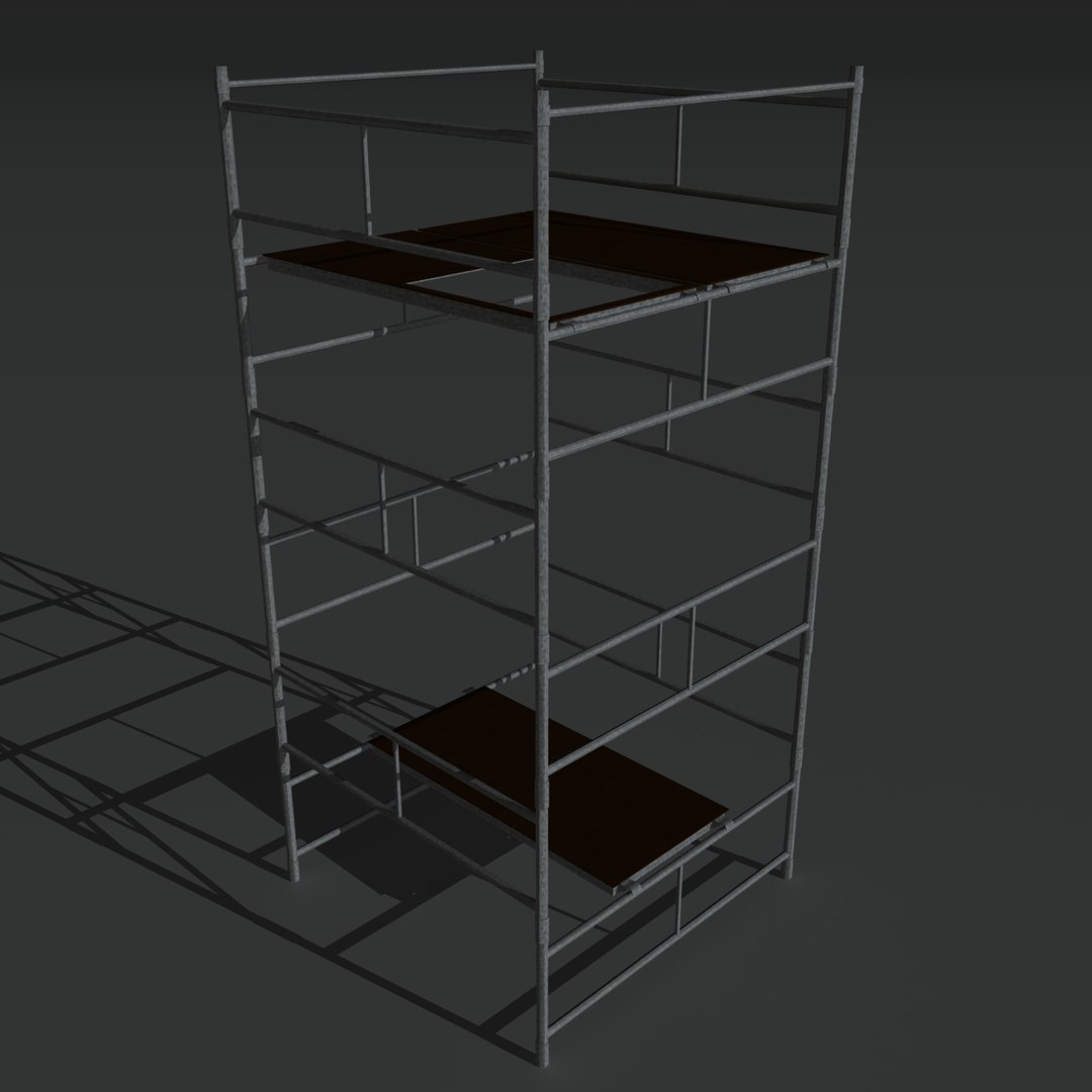 props scaffolds 3d model