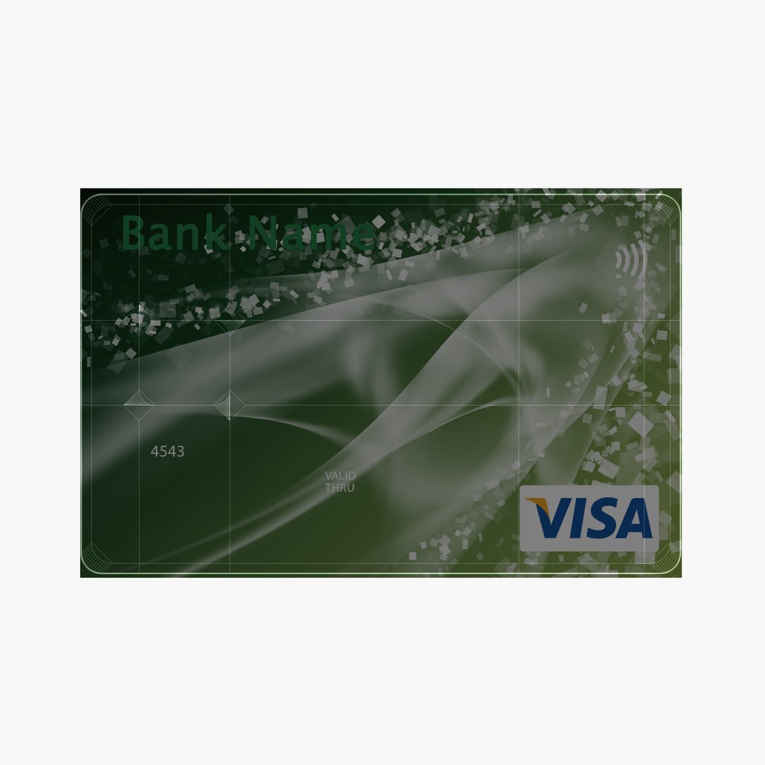 3d Credit Card