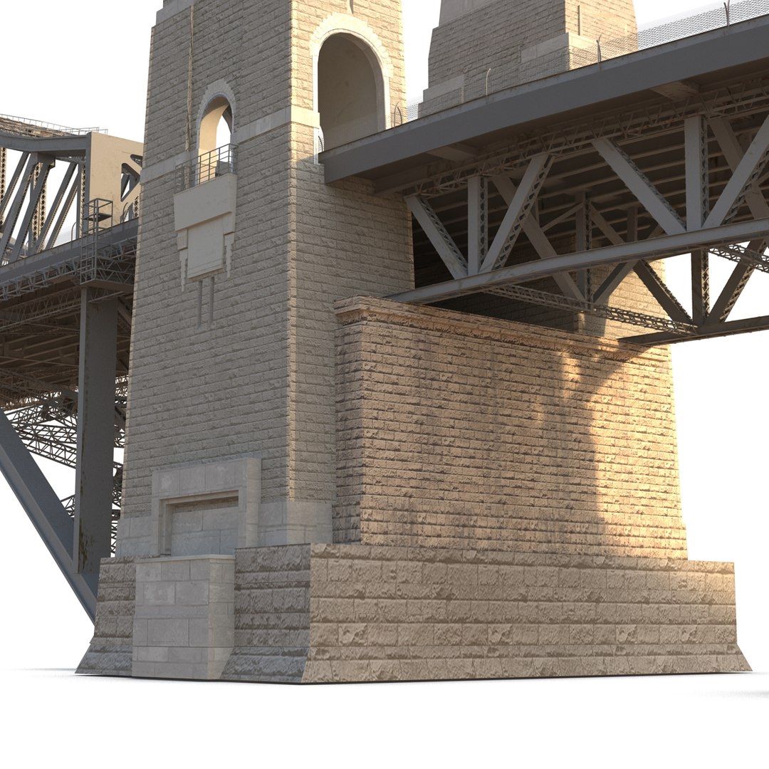 3d model sydney harbour bridge
