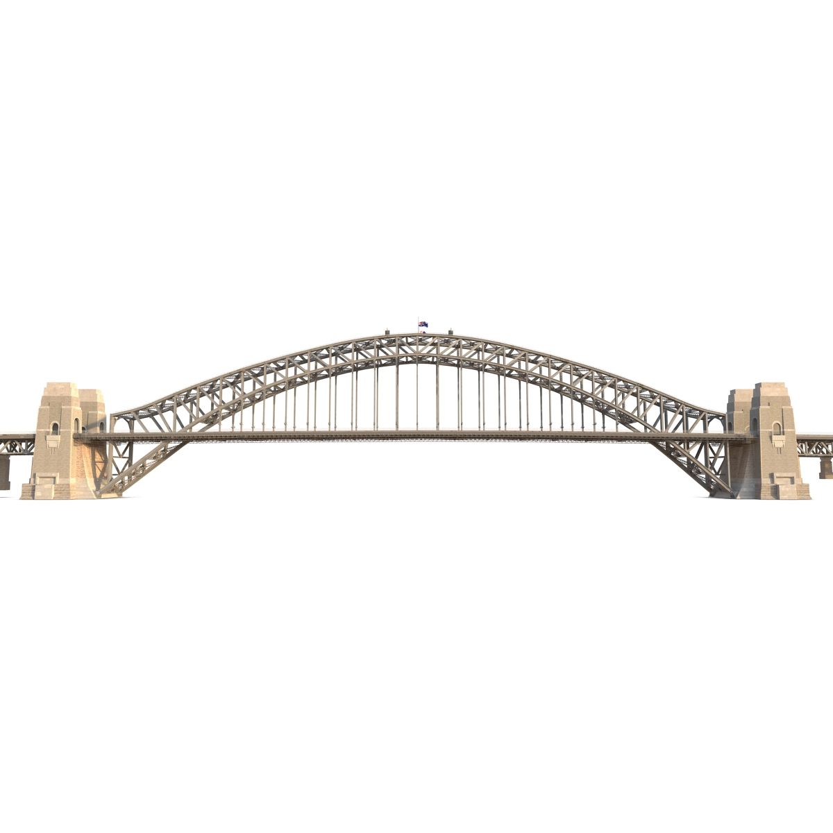 3d model sydney harbour bridge
