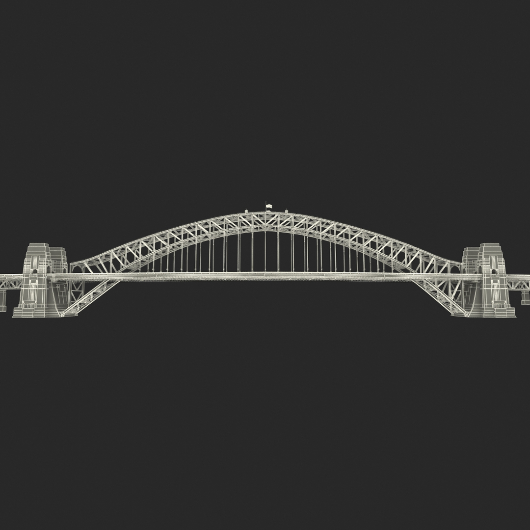 3d Model Sydney Harbour Bridge