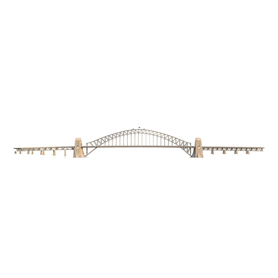 3d Model Sydney Harbour Bridge