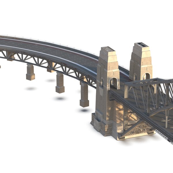 3d model sydney harbour bridge