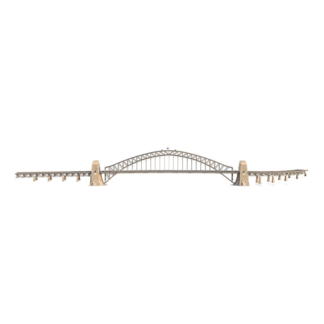 3d Model Sydney Harbour Bridge