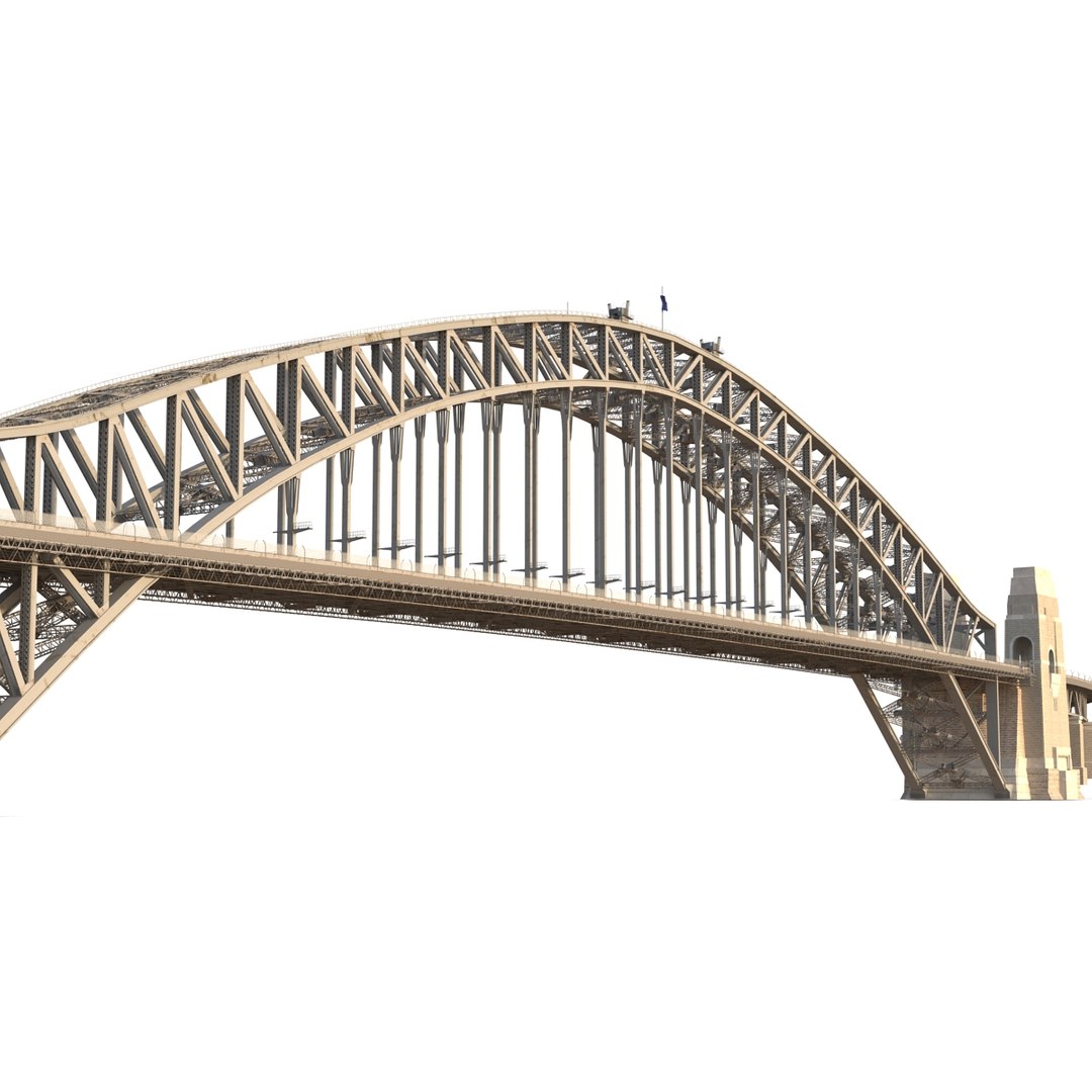 3d model sydney harbour bridge