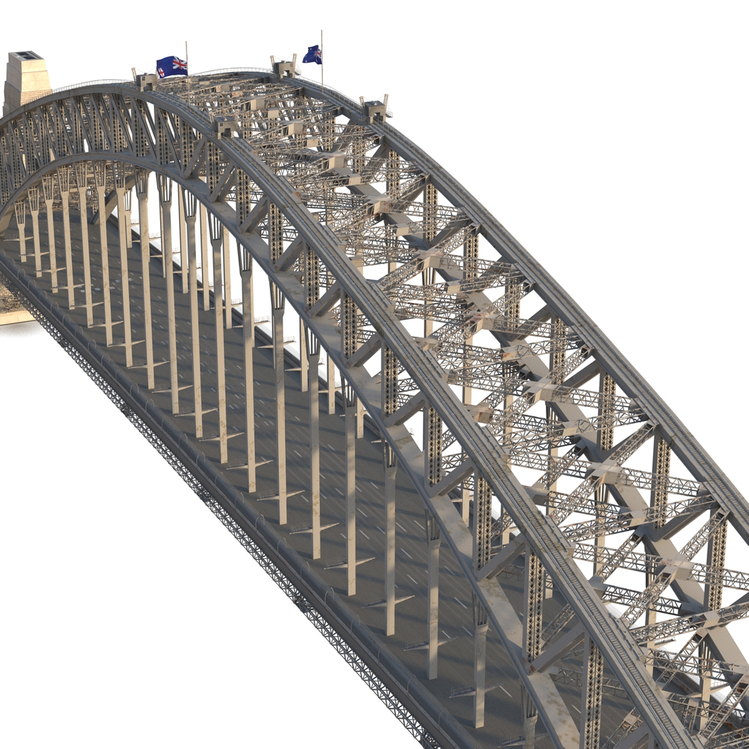 3d model sydney harbour bridge