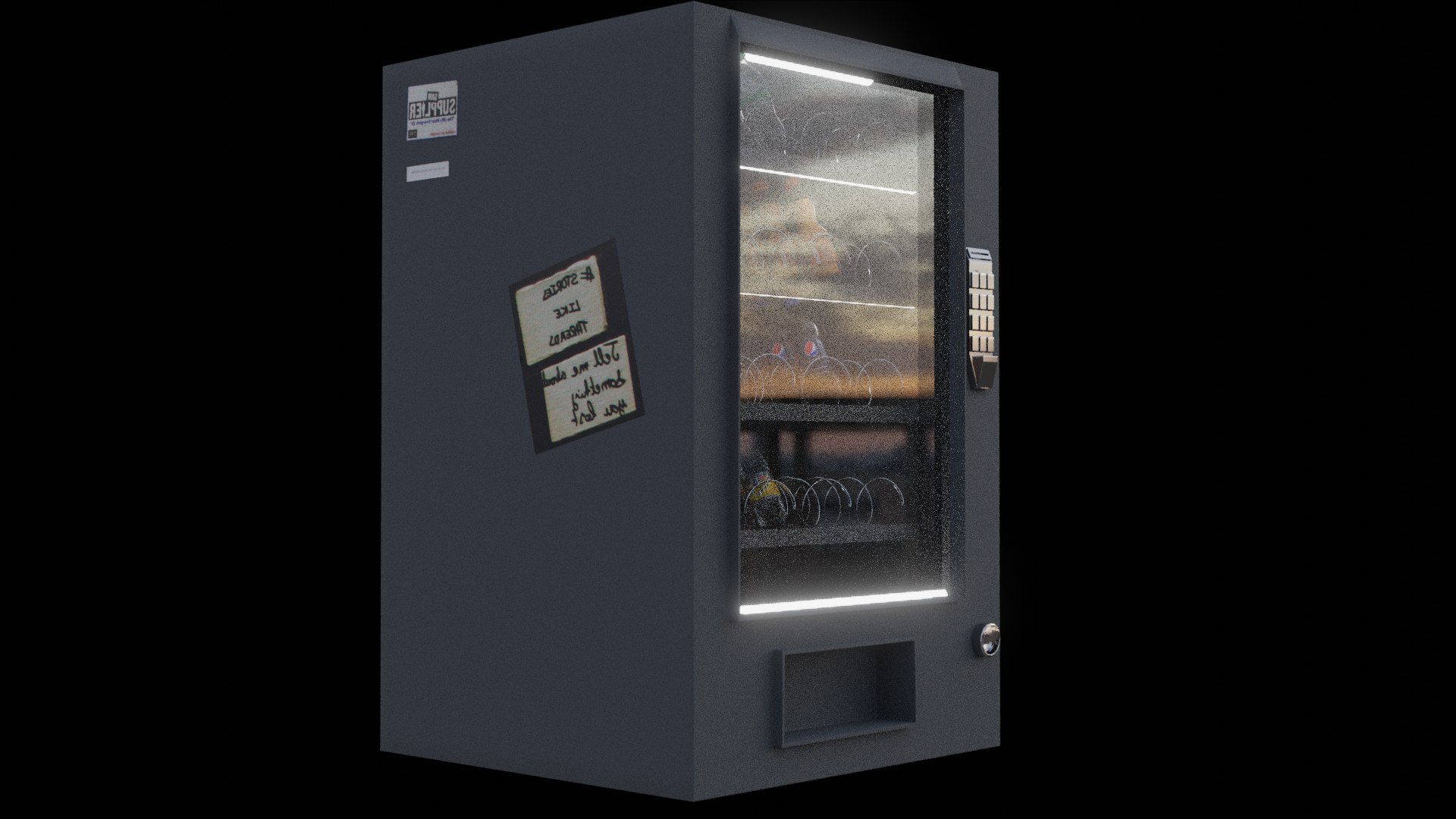 3D Vending Machine - TurboSquid 1977026