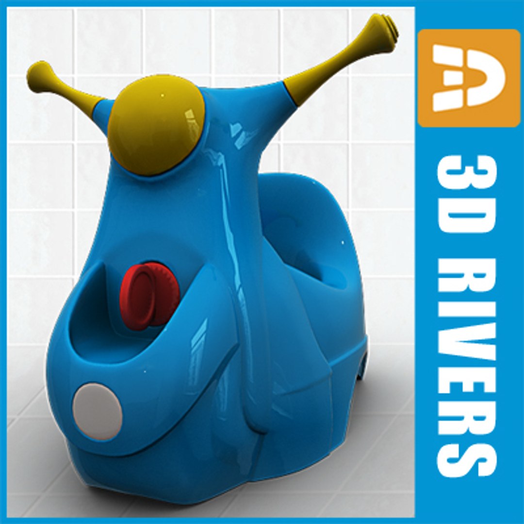 Baby Potty 3d Model