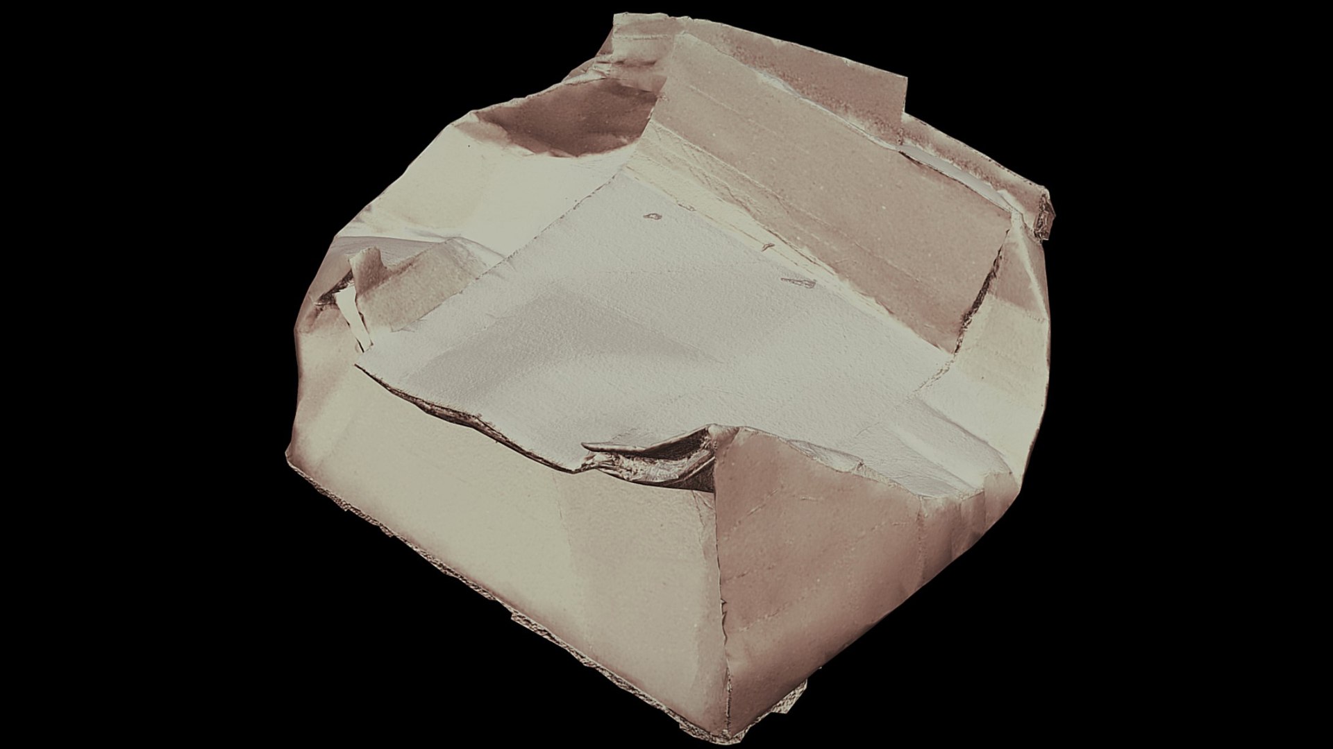 3D Model Carton Box Trash Photogrammetry - TurboSquid 2275234