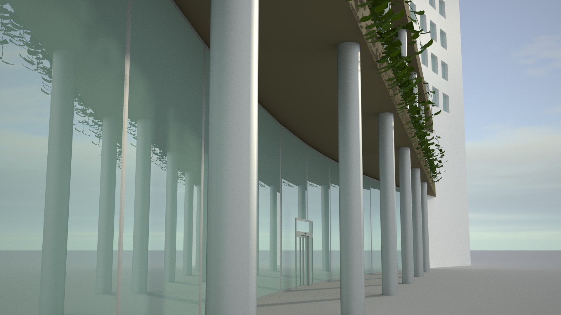 3D Realistic Hotel Architecture Proxy Model - TurboSquid 1307100