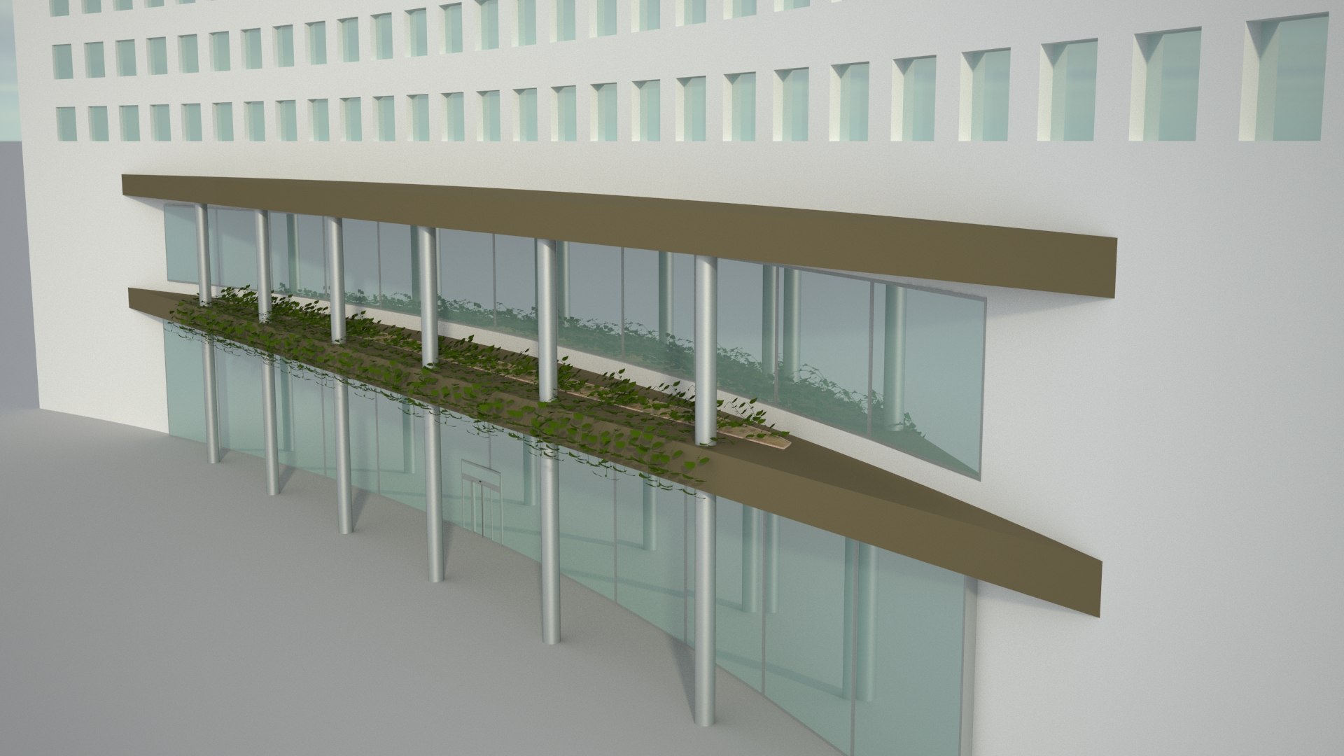 3D Realistic Hotel Architecture Proxy Model - TurboSquid 1307100