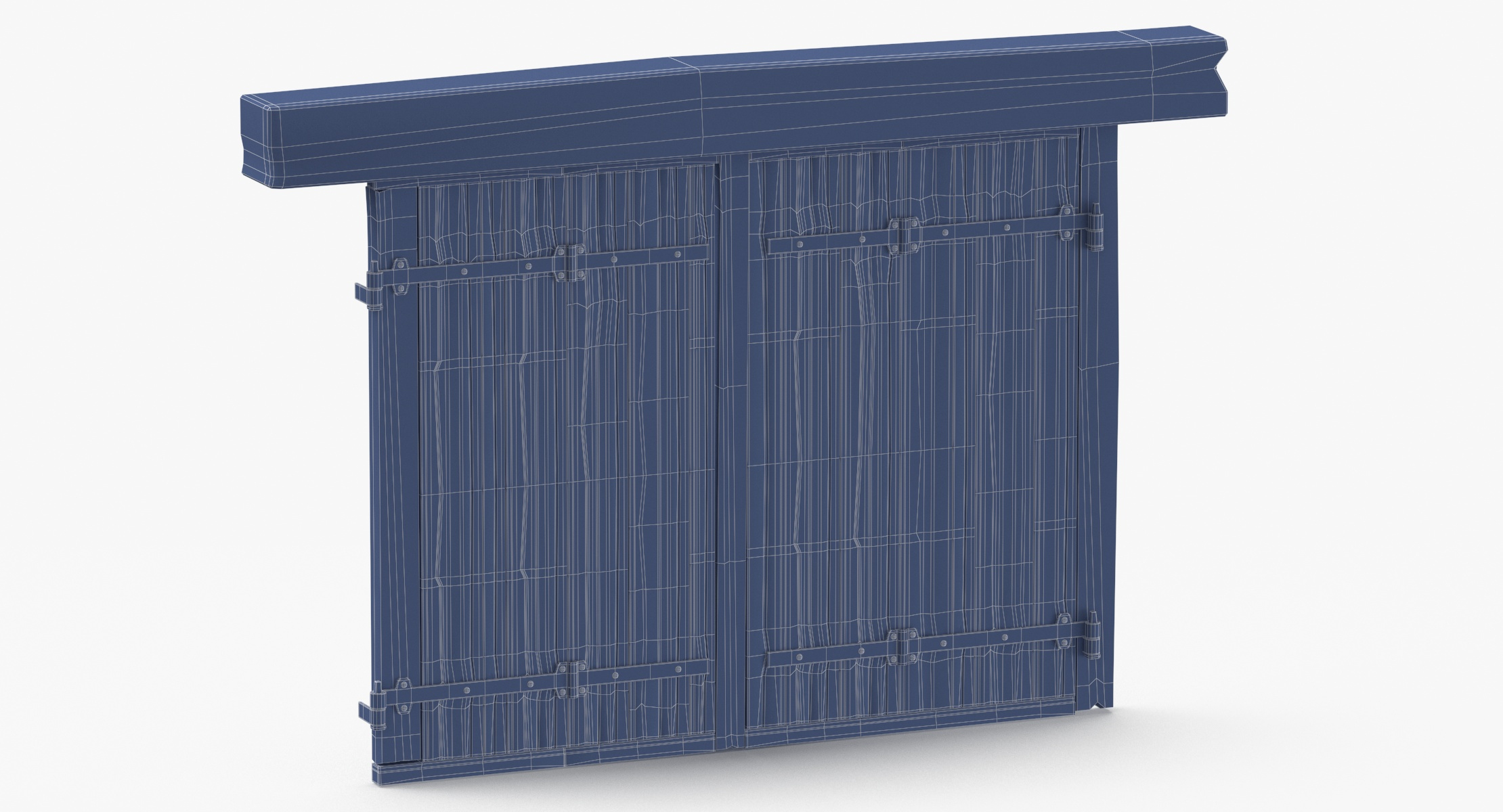 Medieval Wooden Window Cover 04 3D model - TurboSquid 1813072