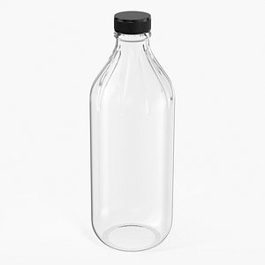 Low Poly Glass Bottle 3D Models For Download | TurboSquid