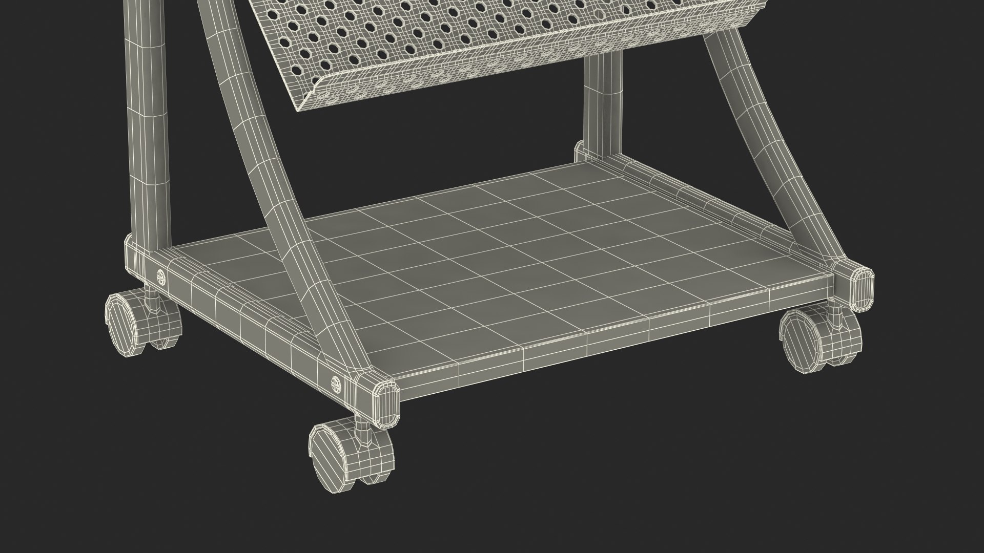 3D Mockup Magazine Rack Aluminium - TurboSquid 2068988