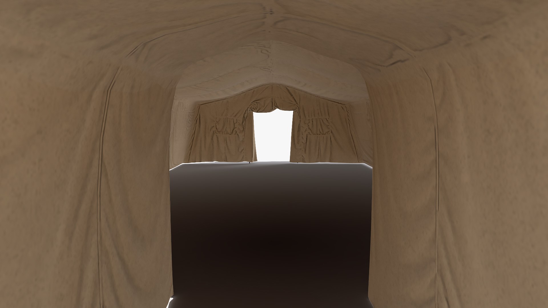 Free 3D army temper tent model - TurboSquid 1591404