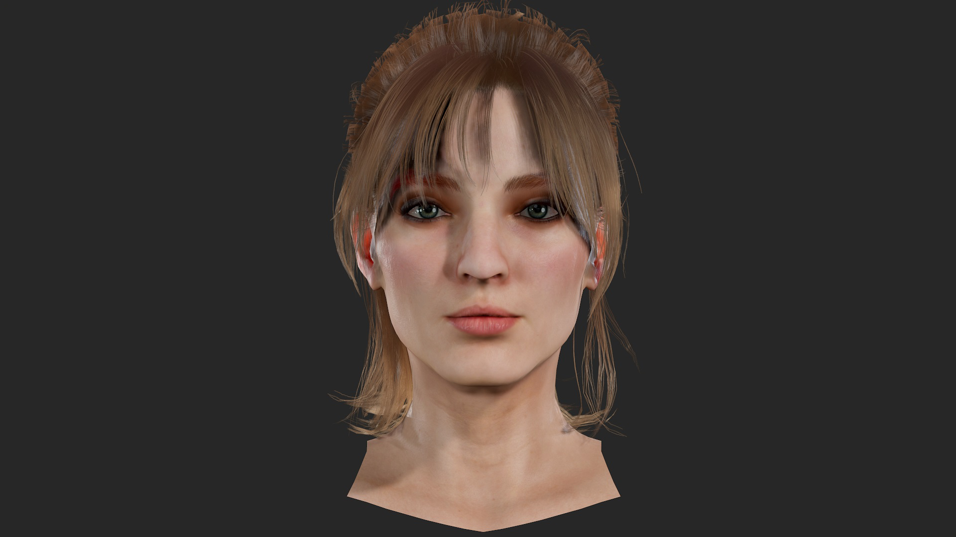 5 realistic models of heads 3D model - TurboSquid 1782441