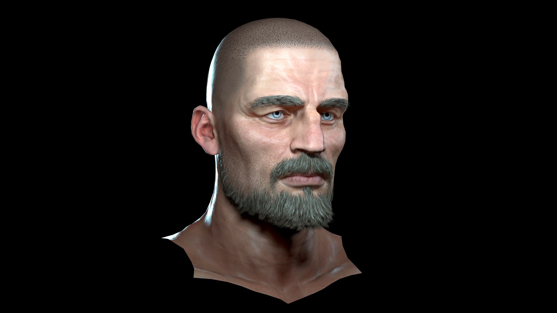 5 realistic models of heads 3D model - TurboSquid 1782441