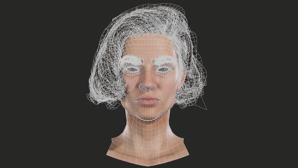 5 realistic models of heads 3D model - TurboSquid 1782441