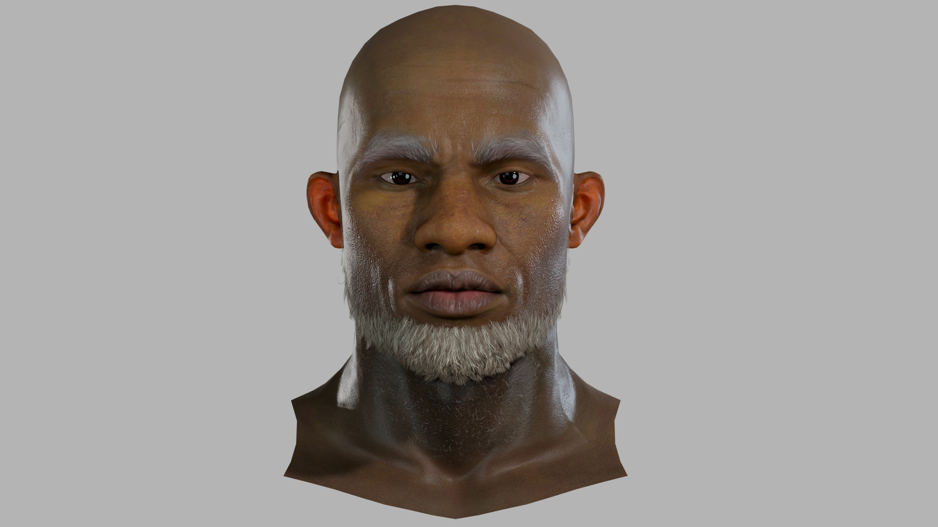 5 realistic models of heads 3D model - TurboSquid 1782441