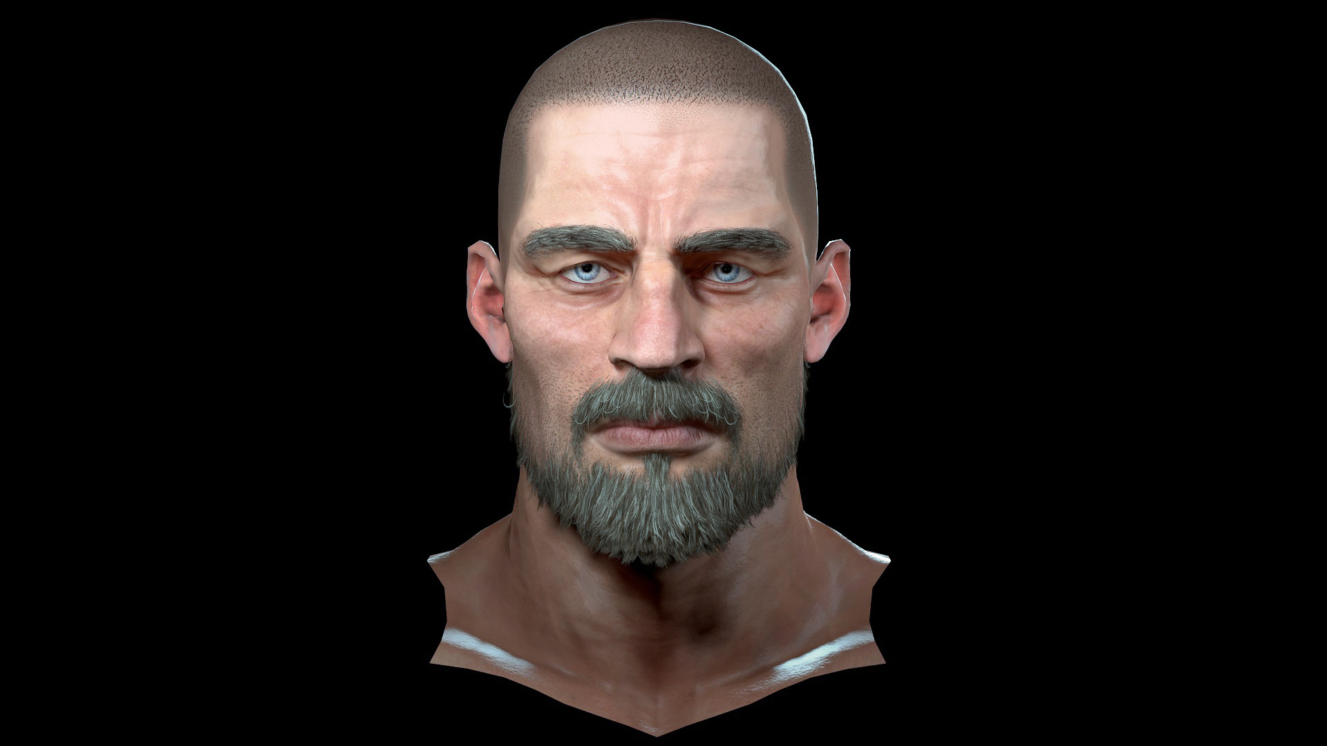 5 realistic models of heads 3D model - TurboSquid 1782441