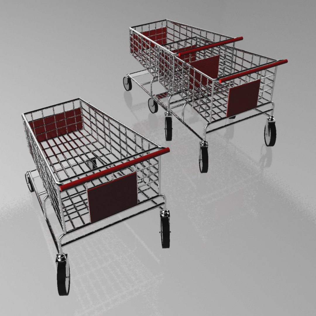 3d Cart Trolley