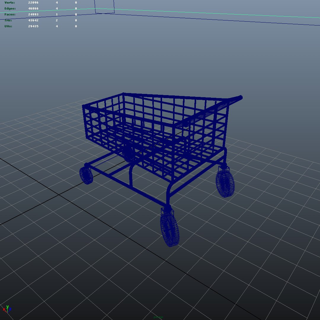 3d Cart Trolley